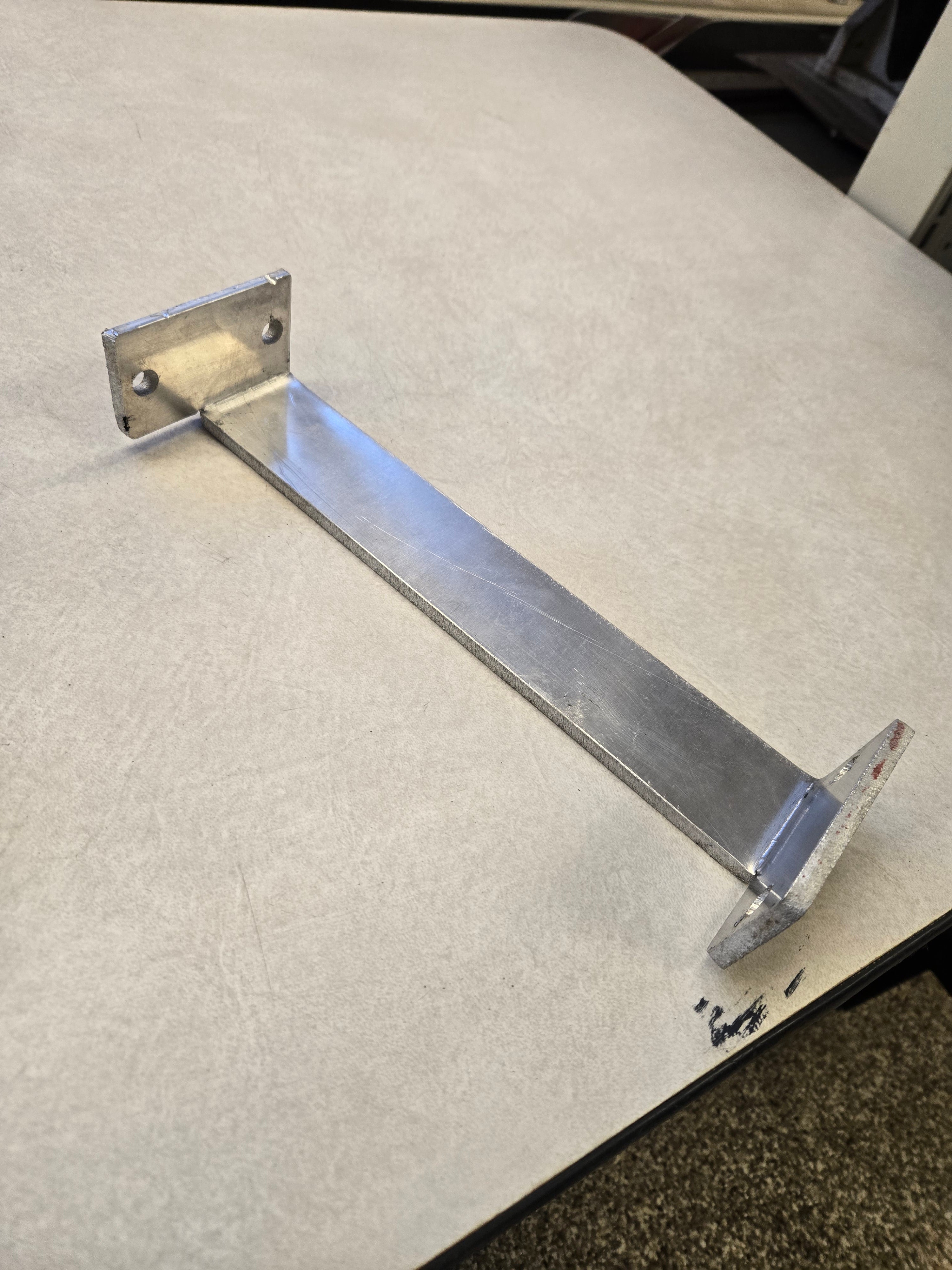 Aluminum Wheelie Bar Brace | DD FABRICATION AND MOBILE WELDING, LLC.